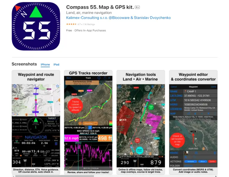 5 Top Best Compass Apps For iPhone For 2025 - Outdoorsity
