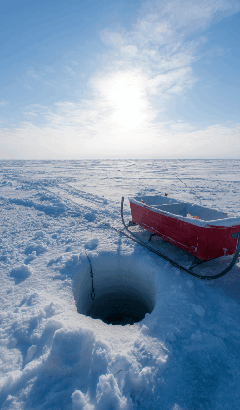7 Ice Hole Drilling Hacks Every Angler Should Know For Easier Winter ...